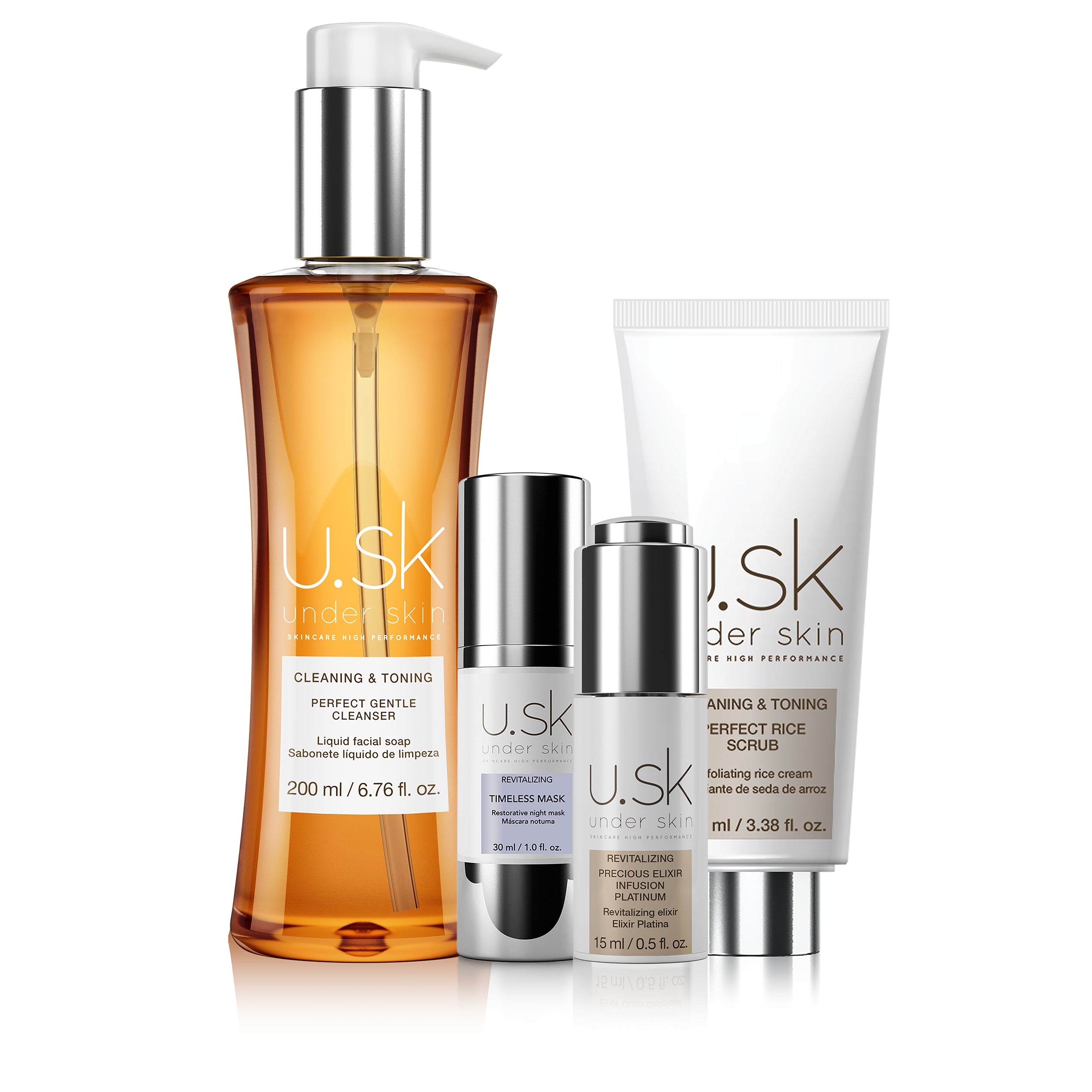 U.SK Under Skin - Cleanser, Toner Scrub, Anti-Aging Skin Care