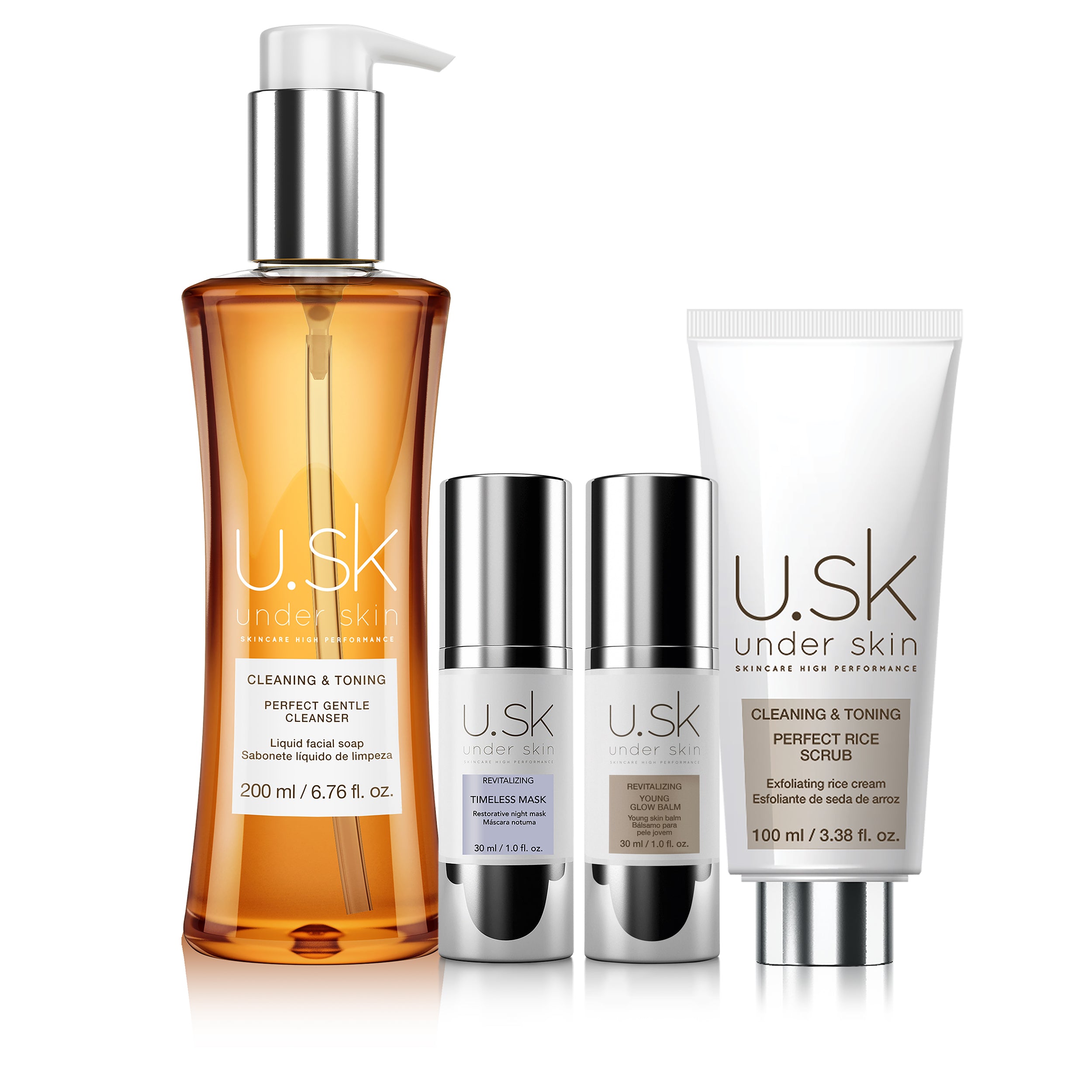 U.SK Under Skin - Cleanser, Toner Scrub, Anti-Aging Skin Care